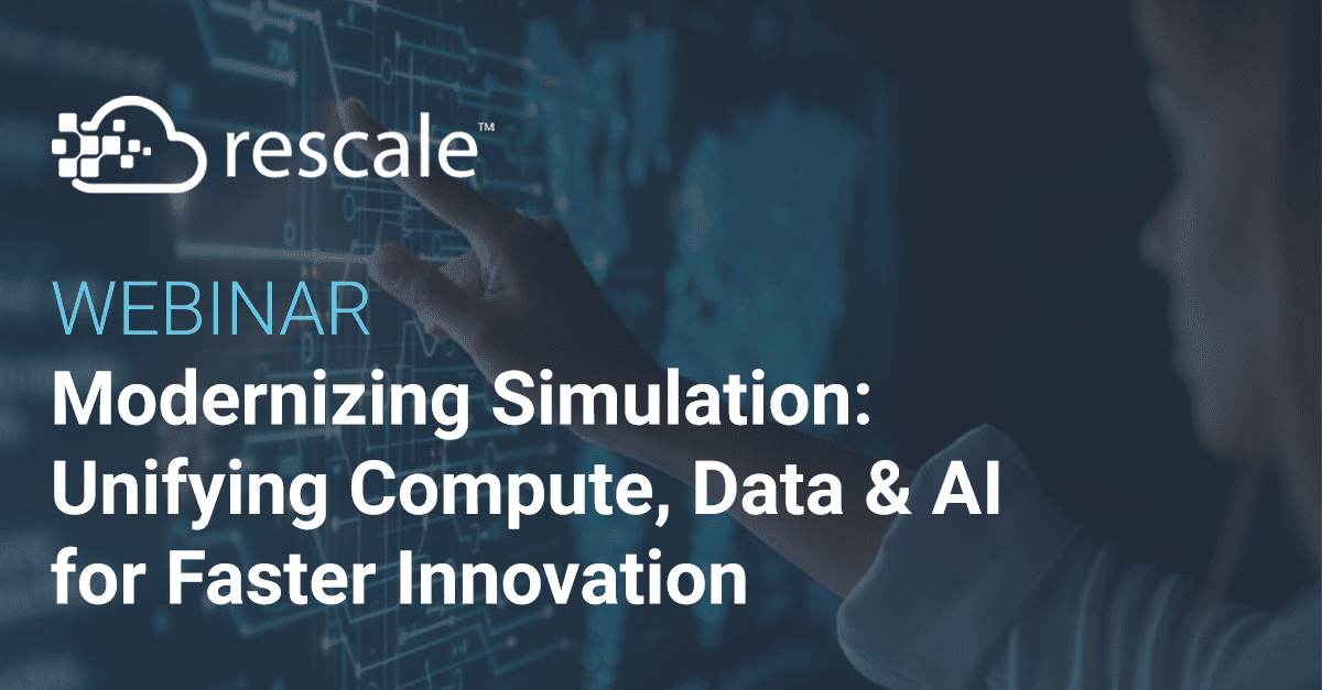 2025 Data Management Webinar - Rescale