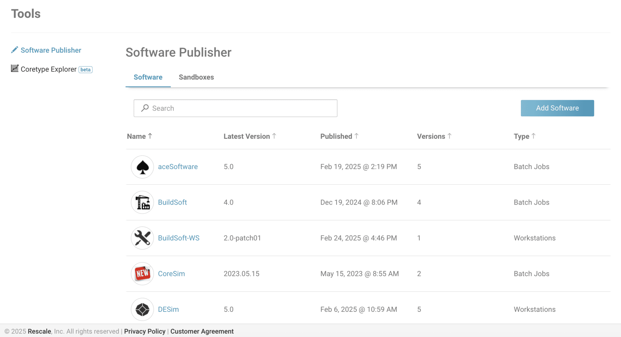 Get Started with Rescale Software Publisher (Beta) Guide